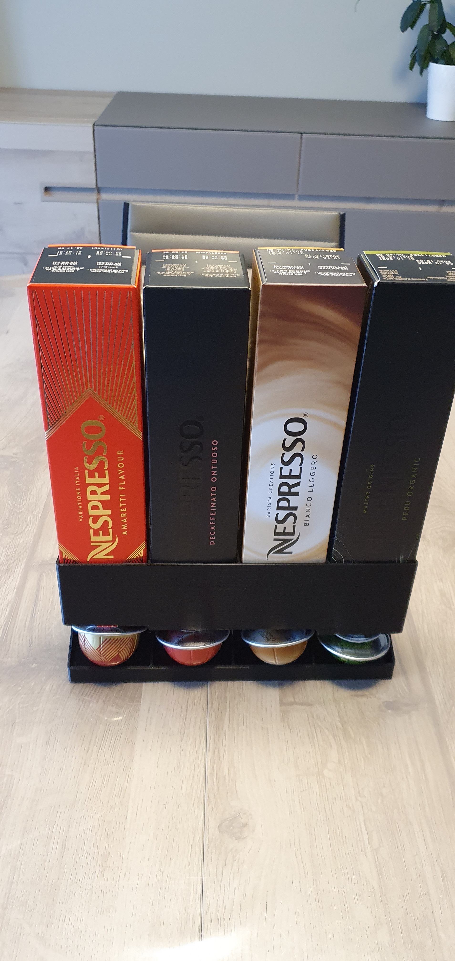 STL file Nespresso vertuo capsule holder 🏠 ・3D print design to download ...